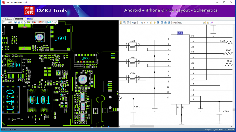 Update_LAYOUT + SCH _Infinix X510_bitmap - DZKJ Schematics & PCB Layout