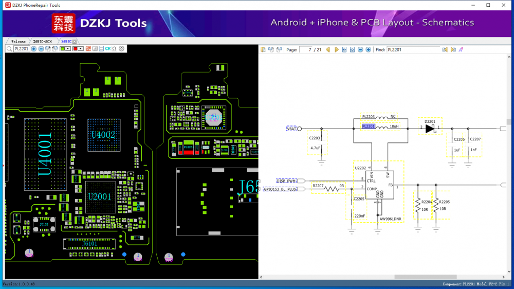 Update_LAYOUT + SCH _Infinix X657C_bitmap - DZKJ Schematics & PCB Layout