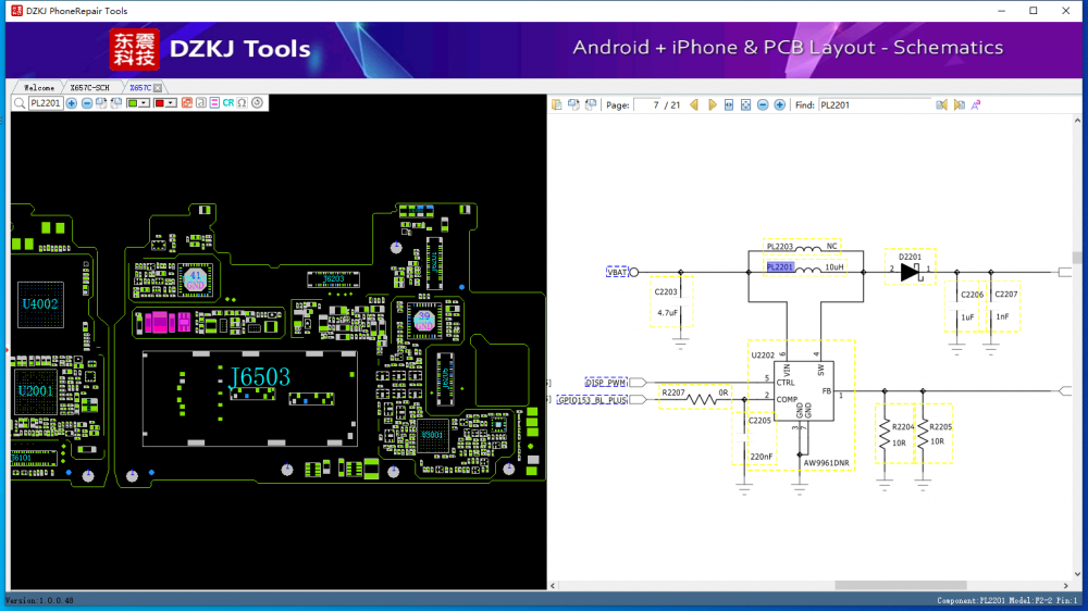 Update_LAYOUT + SCH _Infinix X657C_bitmap - DZKJ Schematics & PCB Layout