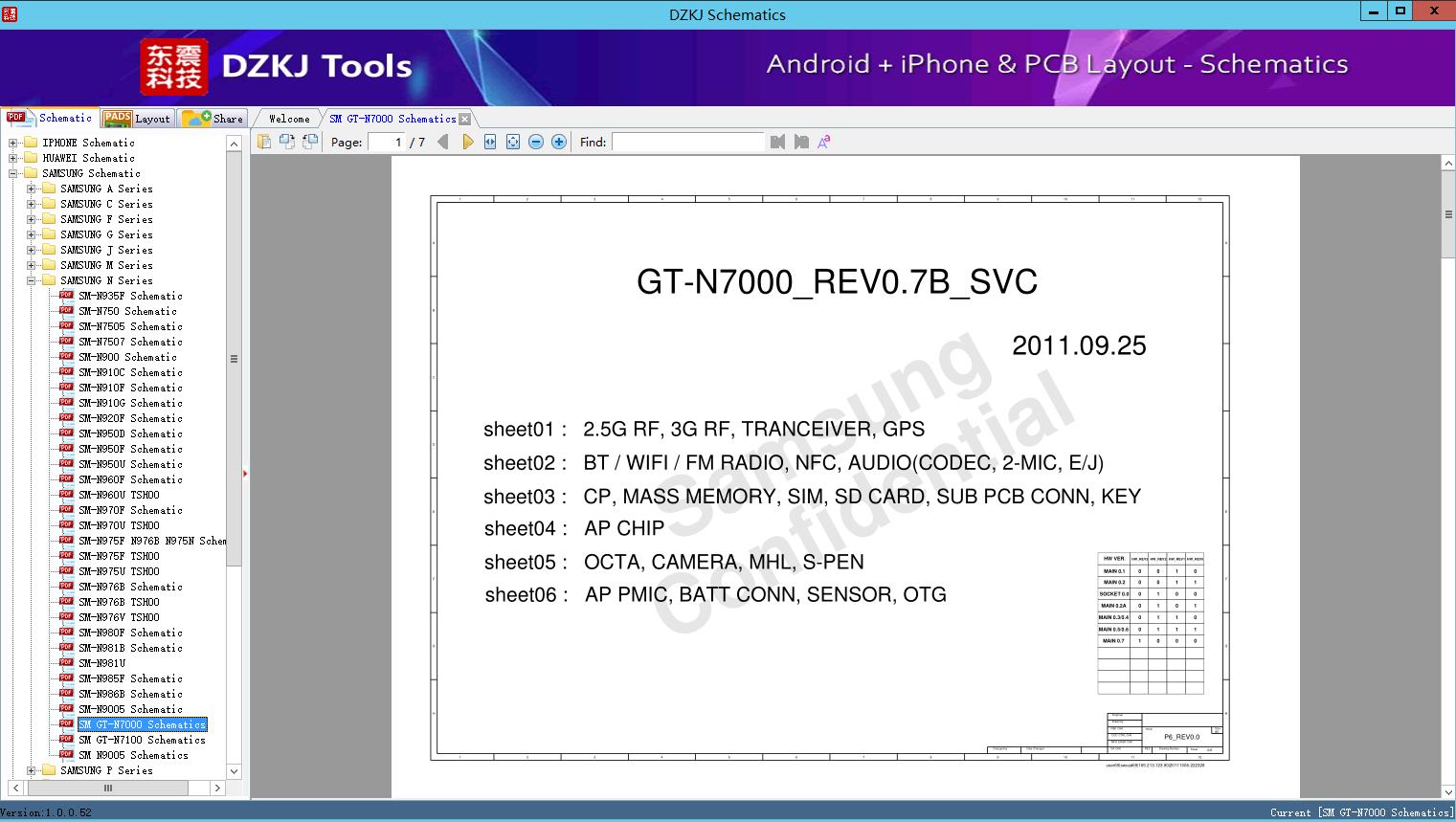 SM GT-N7000 Schematics - SAMSUNG N Series - SAMSUNG Schematic - DZKJ ...