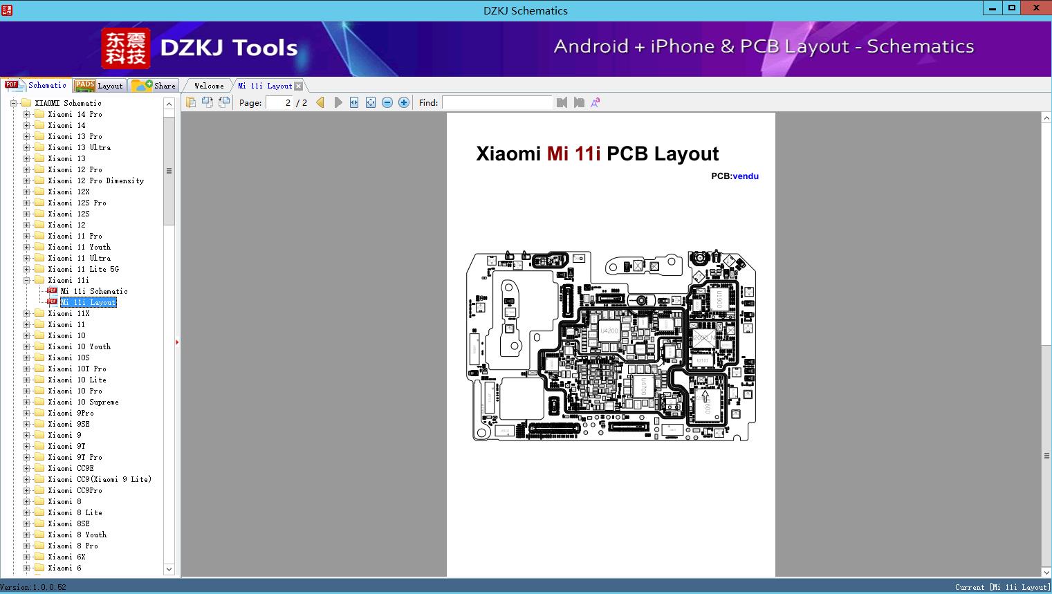 Mi 11i Layout - Xiaomi 11i - XIAOMI Schematic - DZKJ Schematics & PCB ...