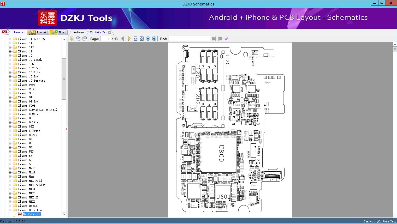 Mi Note Pro - Xiaomi Note Pro - XIAOMI Schematic - DZKJ Schematics ...