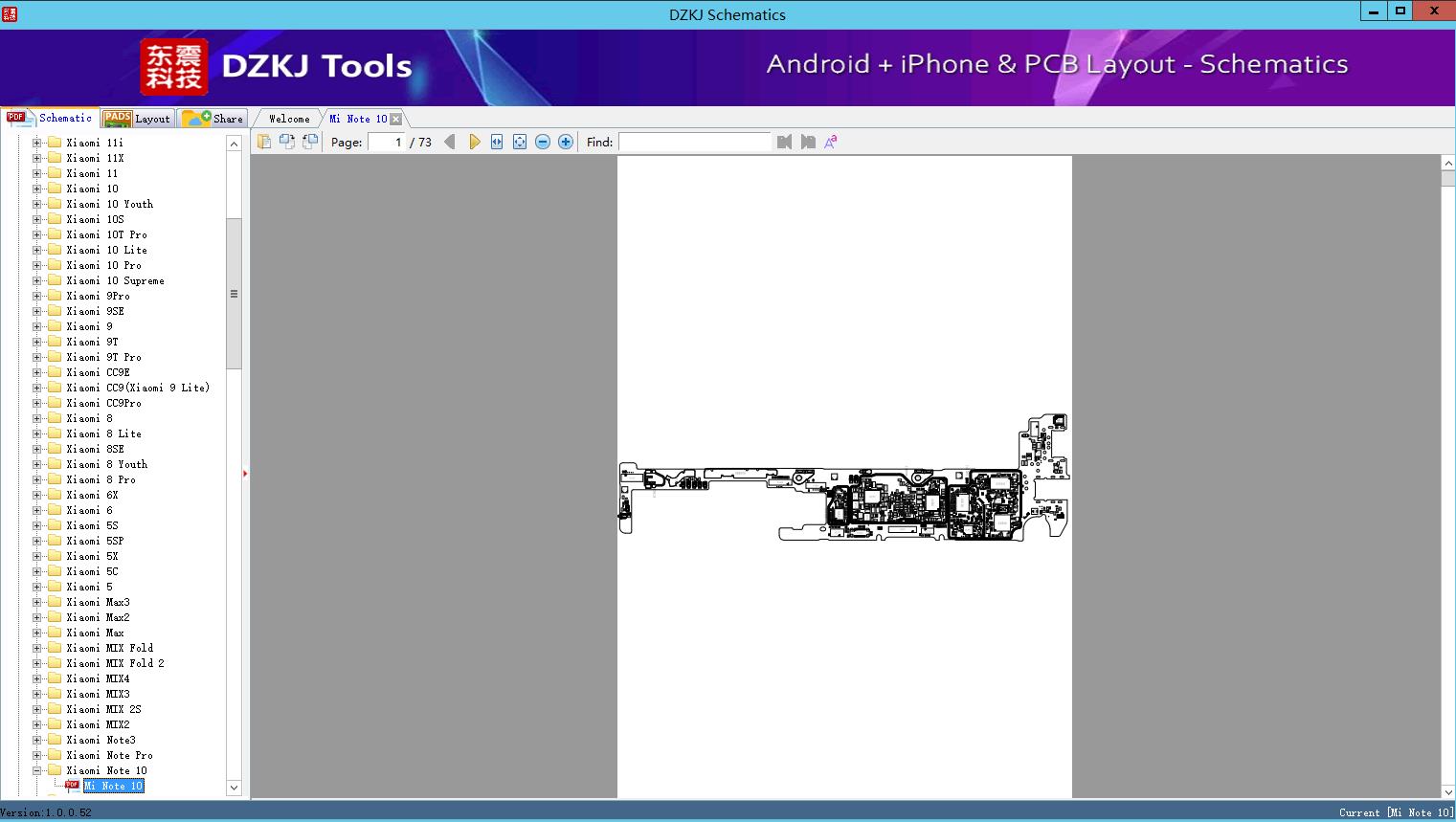 Mi Note 10 - Xiaomi Note 10 - XIAOMI Schematic - DZKJ Schematics & PCB ...