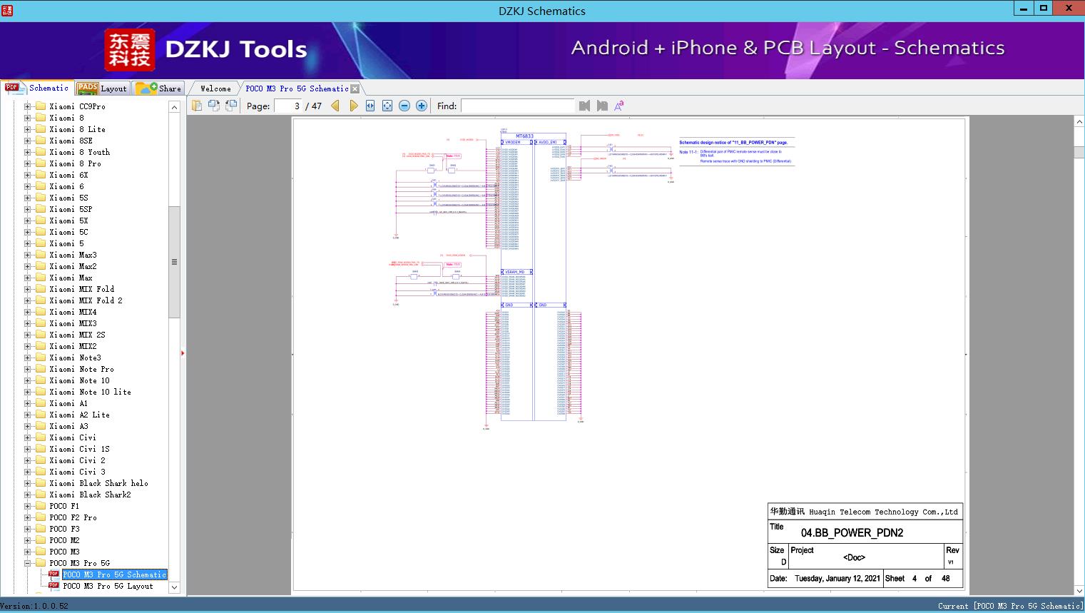 POCO M3 Pro 5G Schematic - POCO M3 Pro 5G - XIAOMI Schematic - DZKJ ...