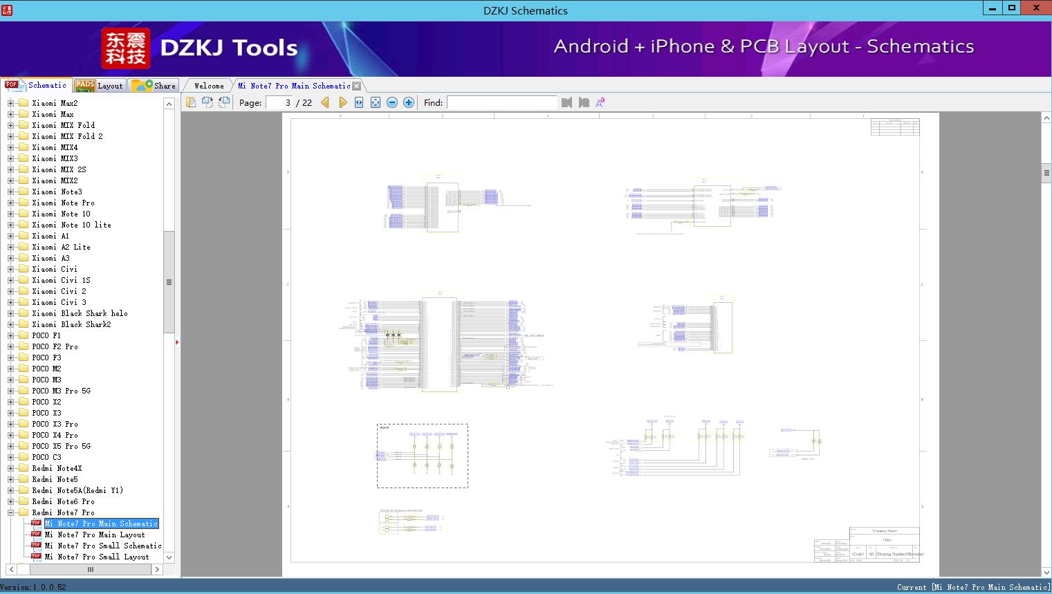 Mi Note7 Pro Main Schematic - Redmi Note7 Pro - XIAOMI Schematic - DZKJ ...