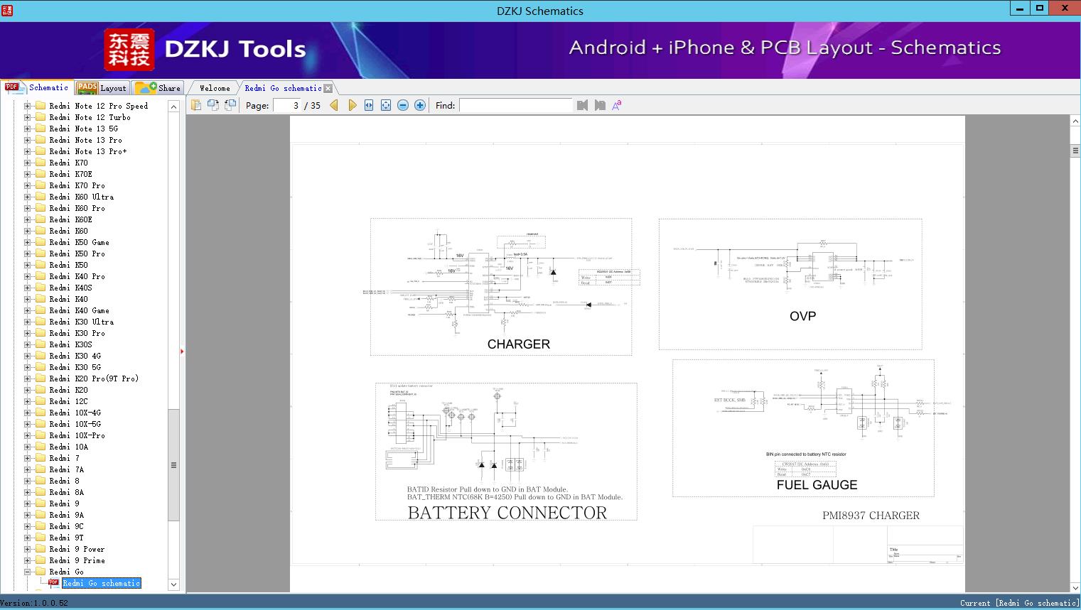 Redmi Go schematic - Redmi Go - XIAOMI Schematic - DZKJ Schematics ...