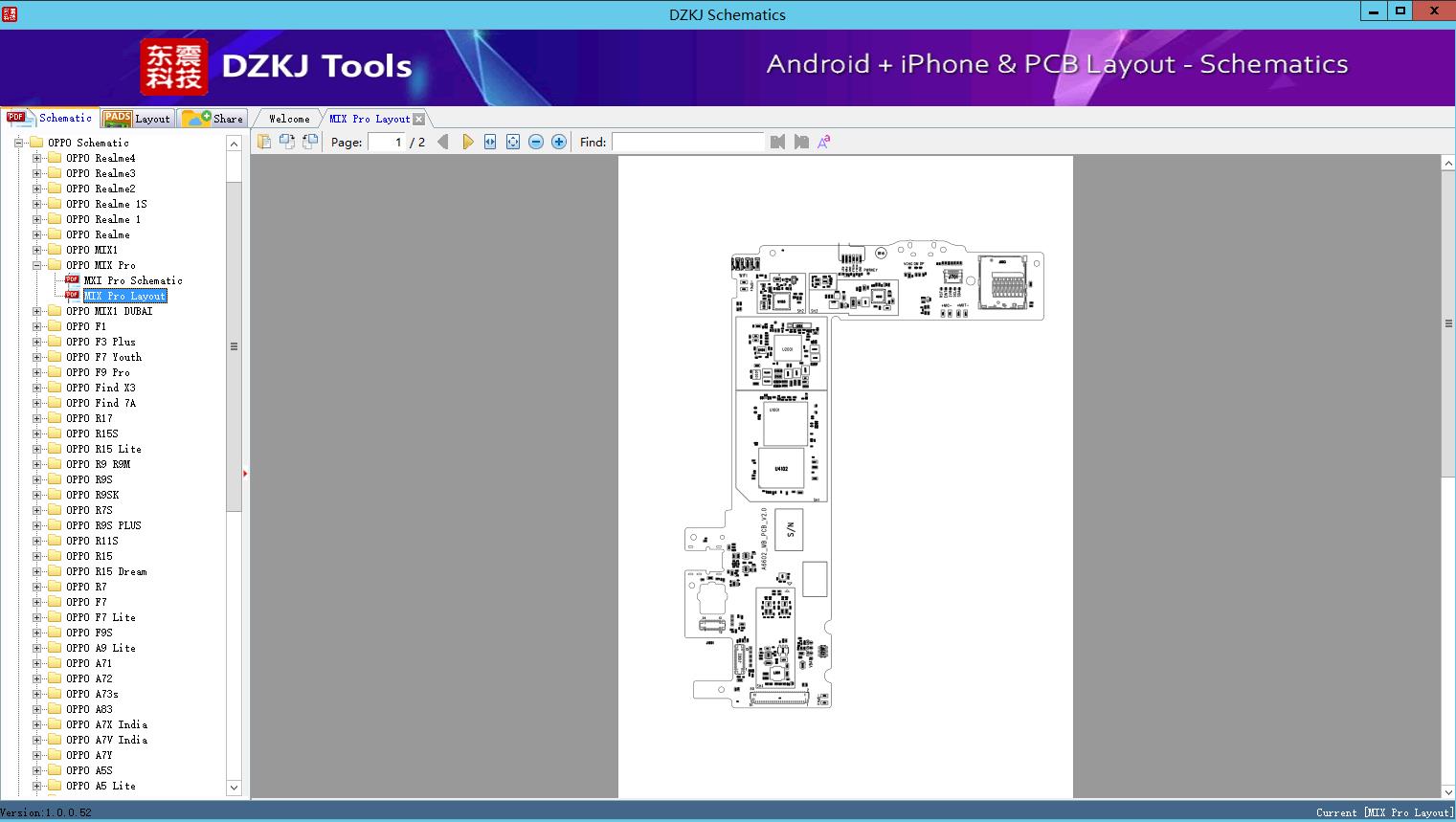 MIX Pro Layout - OPPO MIX Pro - OPPO Schematic - DZKJ Schematics & PCB ...