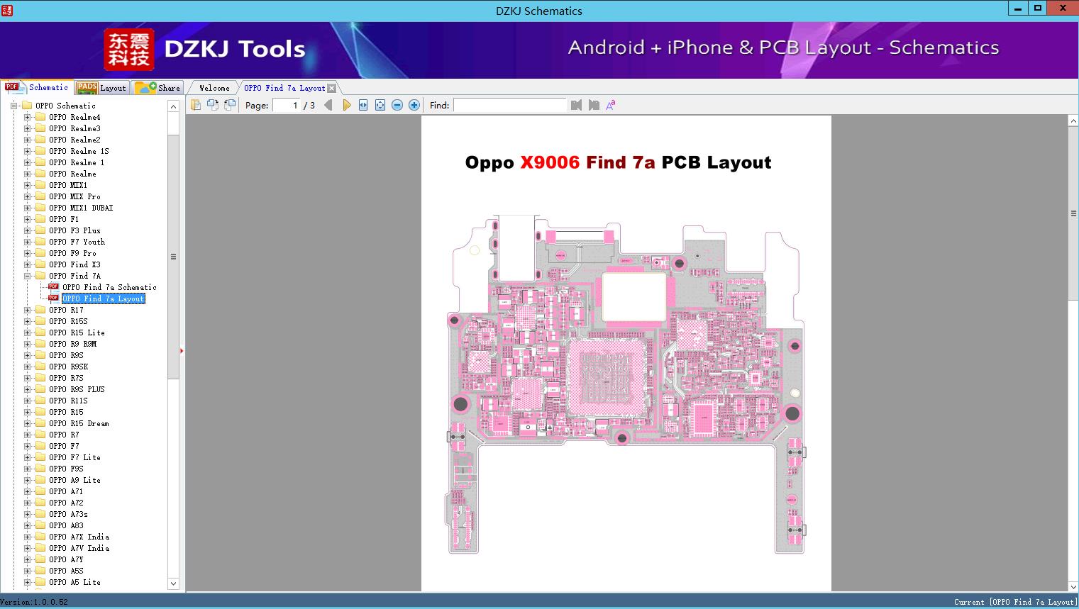 OPPO Find 7a Layout - OPPO Find 7A - OPPO Schematic - DZKJ Schematics ...