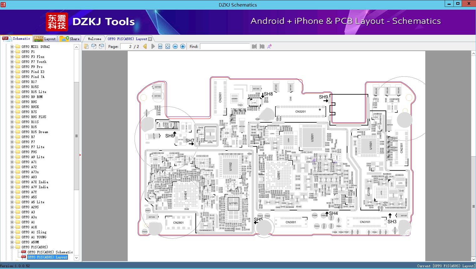 OPPO F1S(A59S) Layout - OPPO F1S(A59S) - OPPO Schematic - DZKJ ...