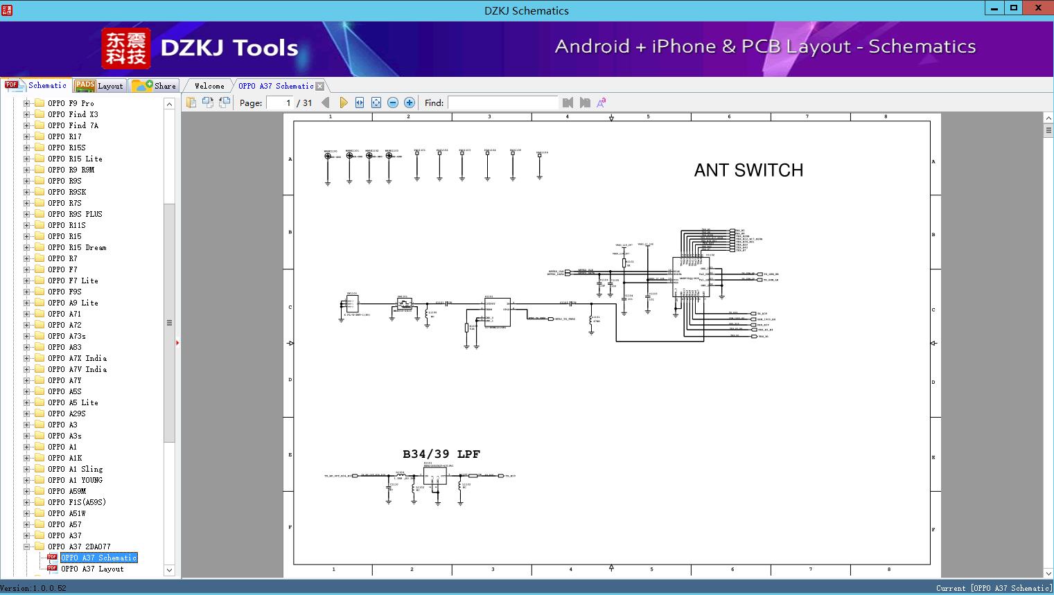 OPPO A37 Schematic - OPPO A37 2DA077 - OPPO Schematic - DZKJ Schematics ...