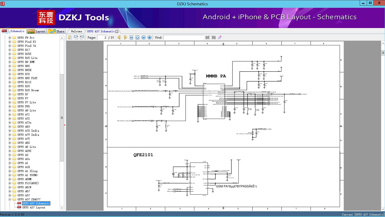 OPPO A37 Schematic - OPPO A37 2DA077 - OPPO Schematic - DZKJ Schematics ...
