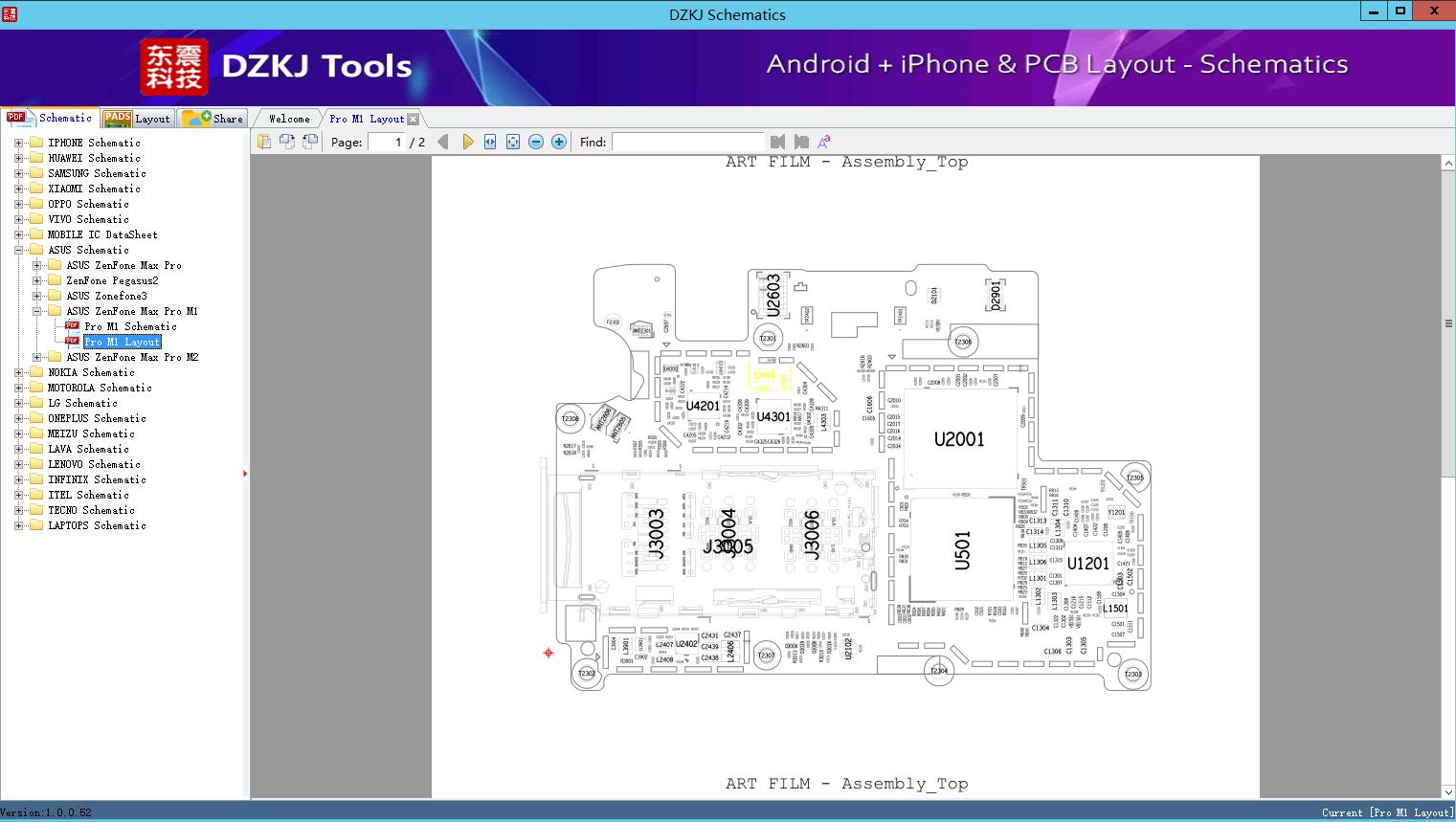 Pro M1 Layout - ASUS ZenFone Max Pro M1 - ASUS Schematic - DZKJ ...