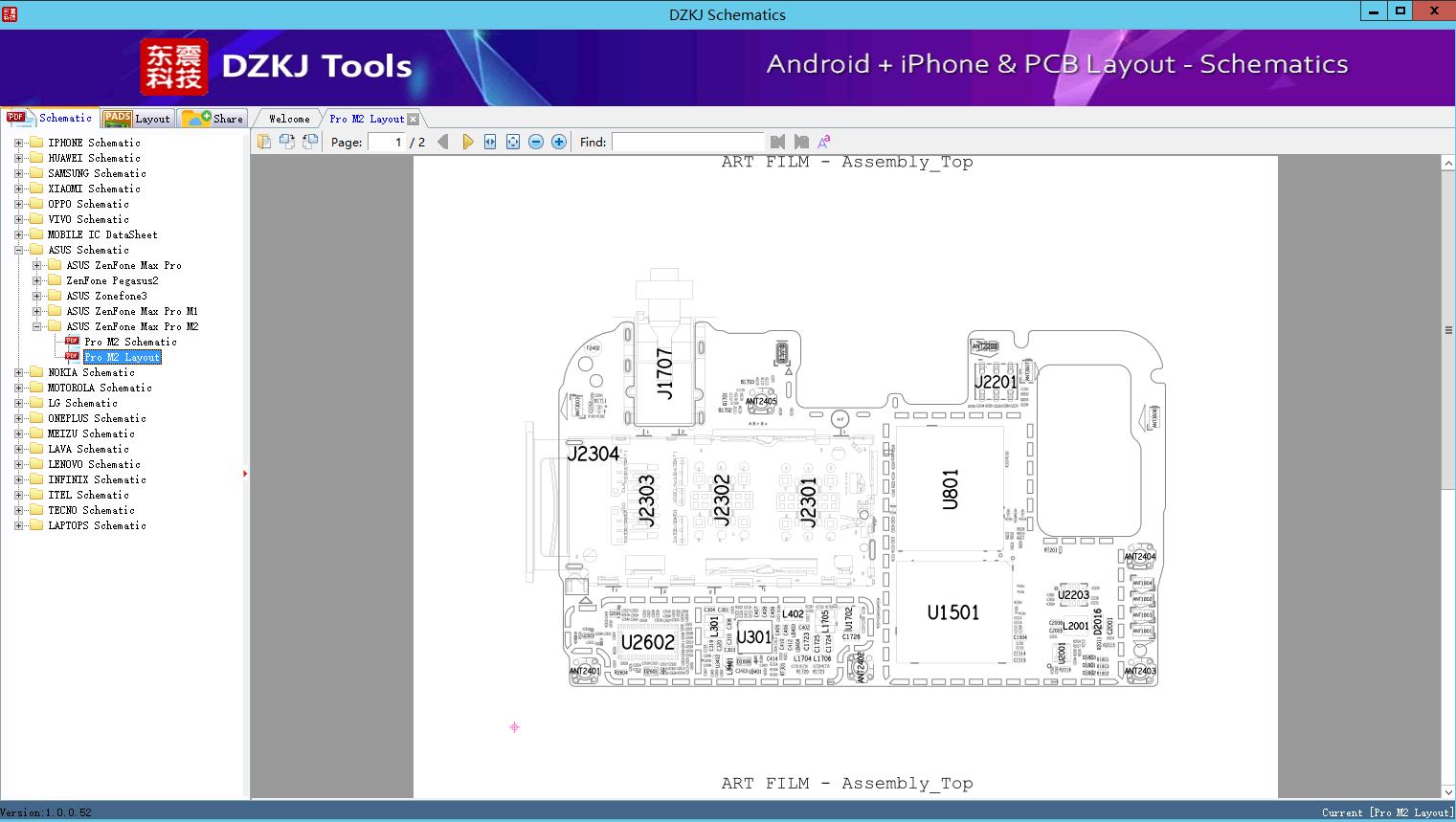Pro M2 Layout - ASUS ZenFone Max Pro M2 - ASUS Schematic - DZKJ ...