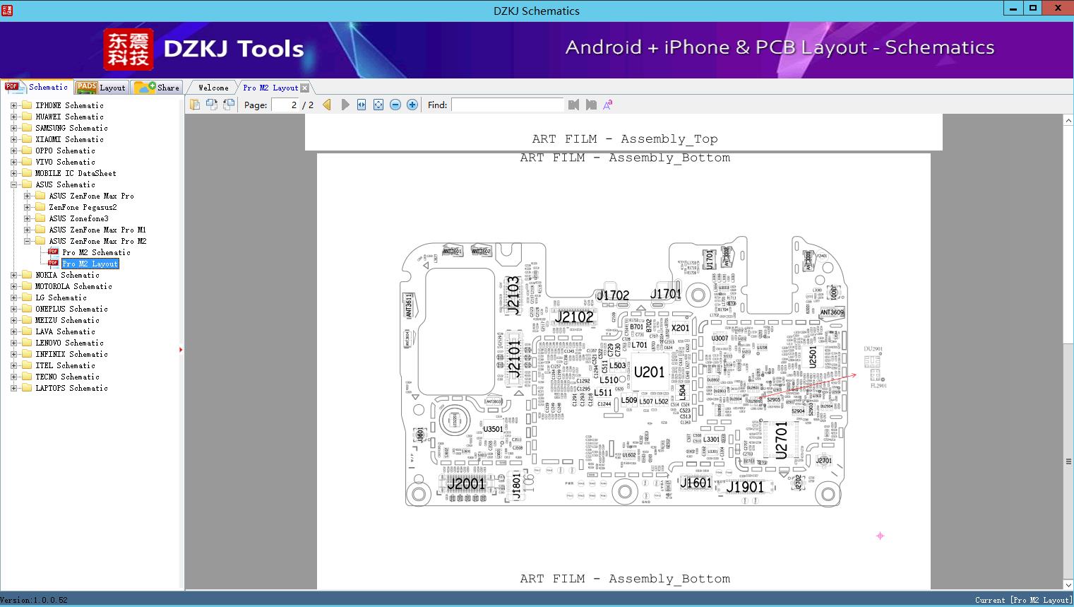 Pro M2 Layout - ASUS ZenFone Max Pro M2 - ASUS Schematic - DZKJ ...