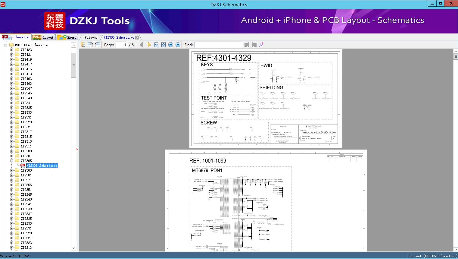 XT2305 Schematics - XT2305 - MOTOROLA Schematic - DZKJ Schematics & PCB ...