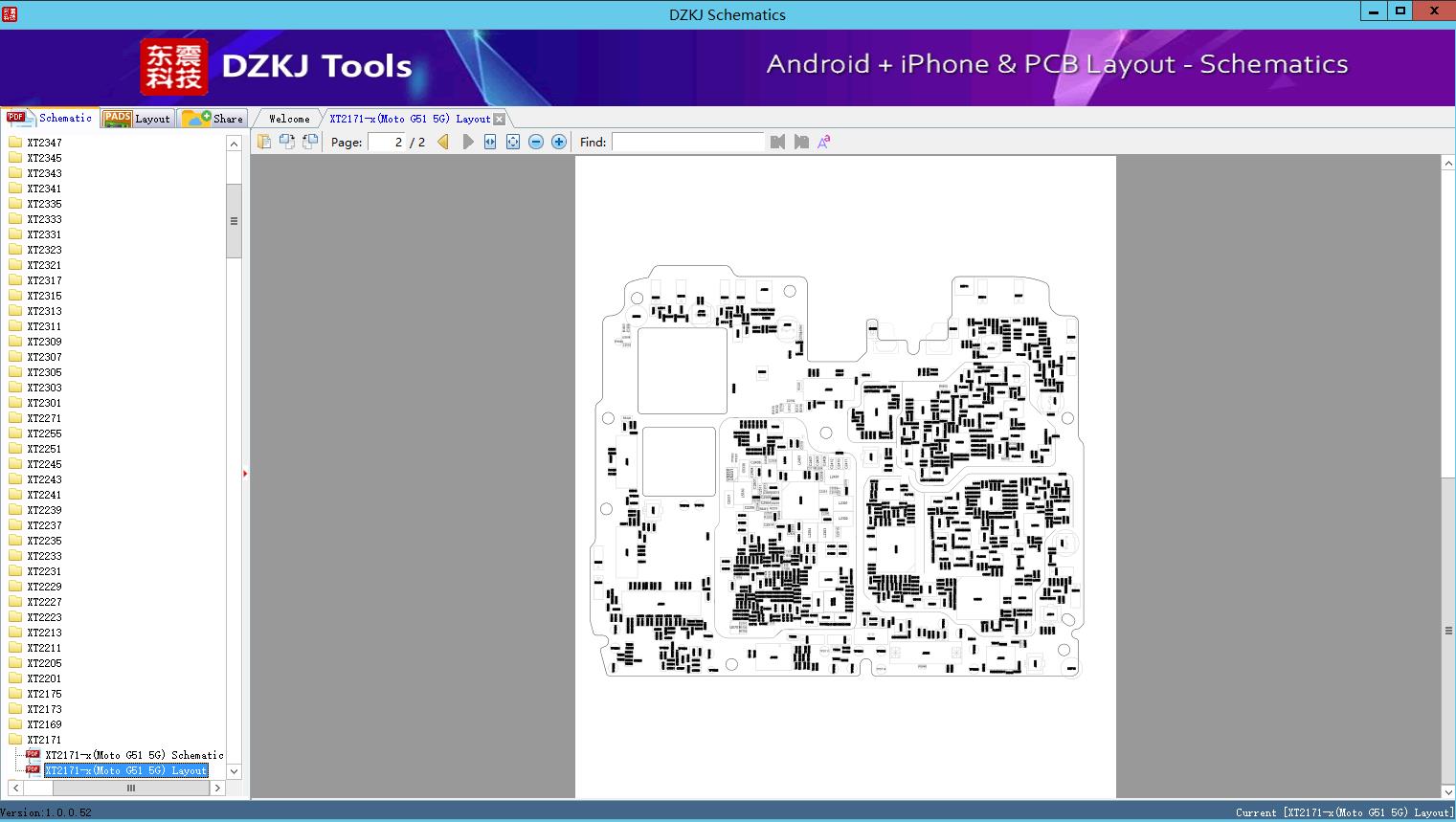 XT2171-x(Moto G51 5G) Layout - XT2171 - MOTOROLA Schematic - DZKJ ...