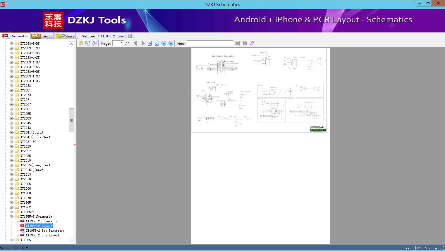 XT1955-2 Layout - XT1955-2 Schematic - MOTOROLA Schematic - DZKJ Schematics & PCB Layout
