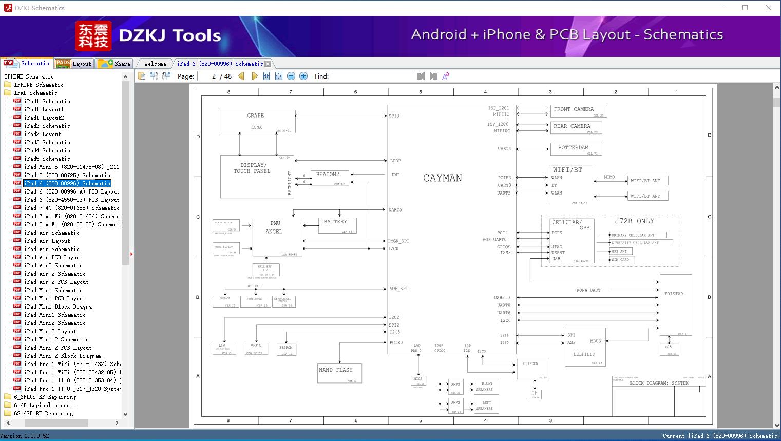 iPad 6 (820-00996) Schematic - IPAD Schematic - IPHONE Schematic - DZKJ ...