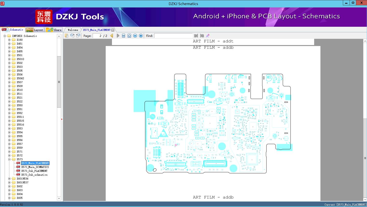 X573_Main_PLACEMENT - X573 - INFINIX Schematic - DZKJ Schematics & PCB ...