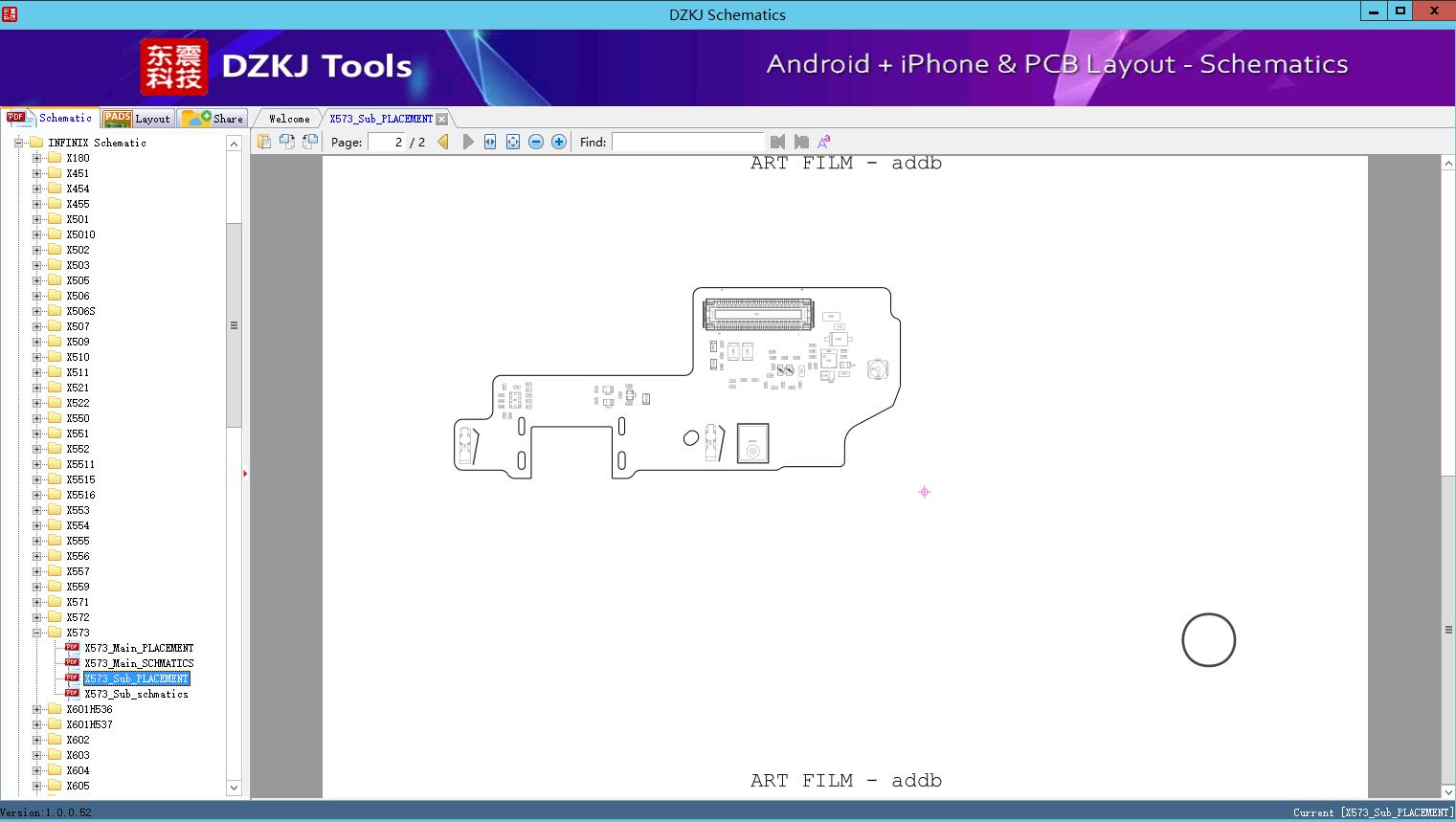 X573_Sub_PLACEMENT - X573 - INFINIX Schematic - DZKJ Schematics & PCB ...