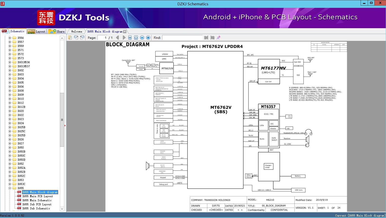 X655 Main Block diagram - X655 - INFINIX Schematic - DZKJ Schematics ...