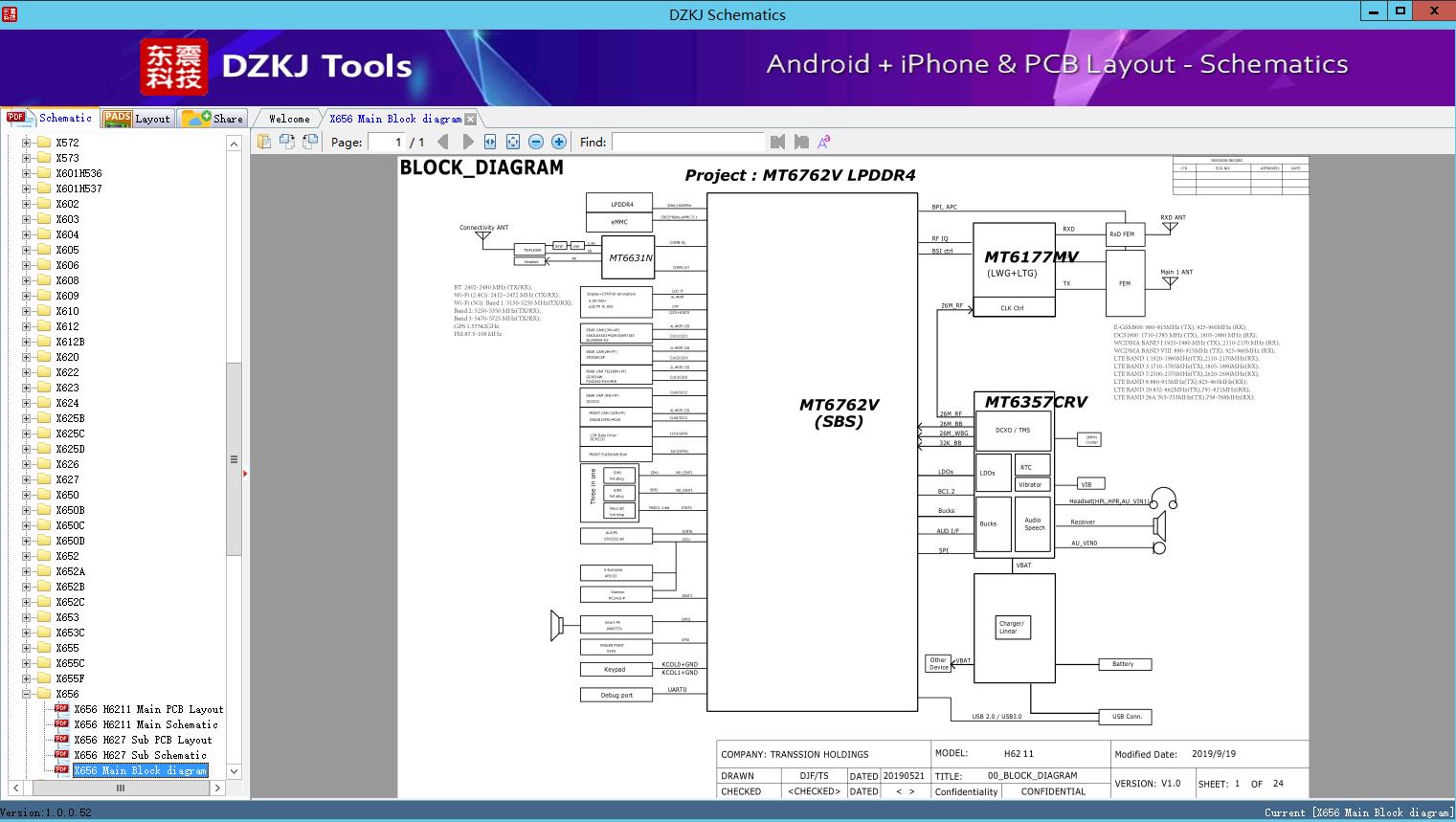 X656 Main Block diagram - X656 - INFINIX Schematic - DZKJ Schematics ...