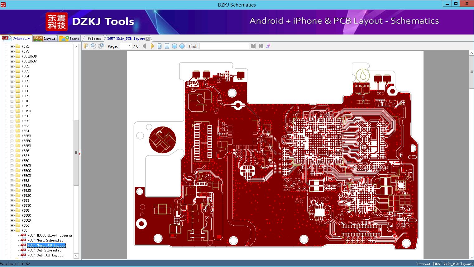 X657 Main_PCB layout - X657 - INFINIX Schematic - DZKJ Schematics & PCB ...