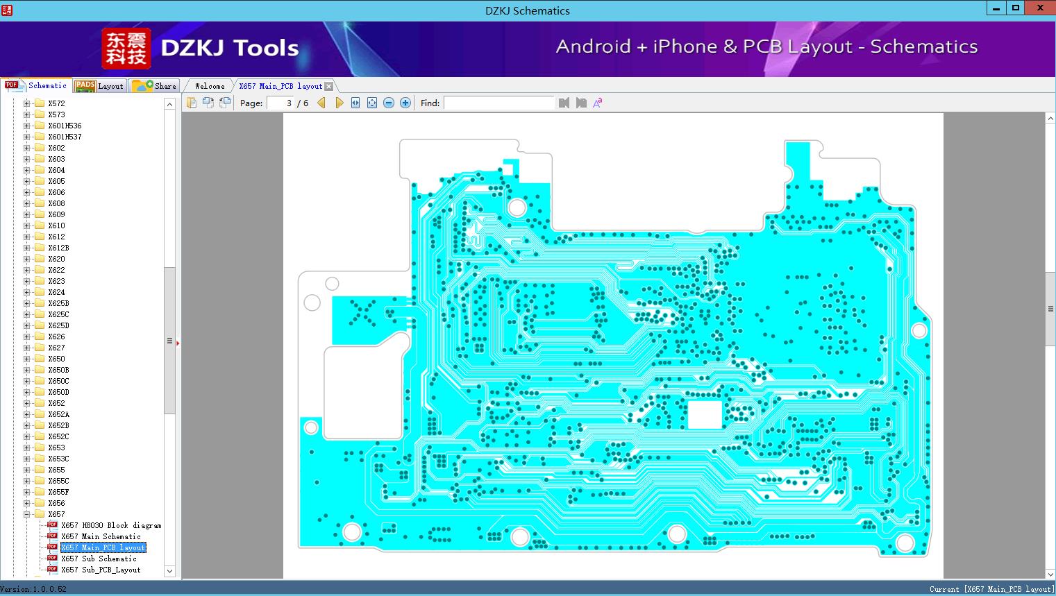 X657 Main_PCB layout - X657 - INFINIX Schematic - DZKJ Schematics & PCB ...