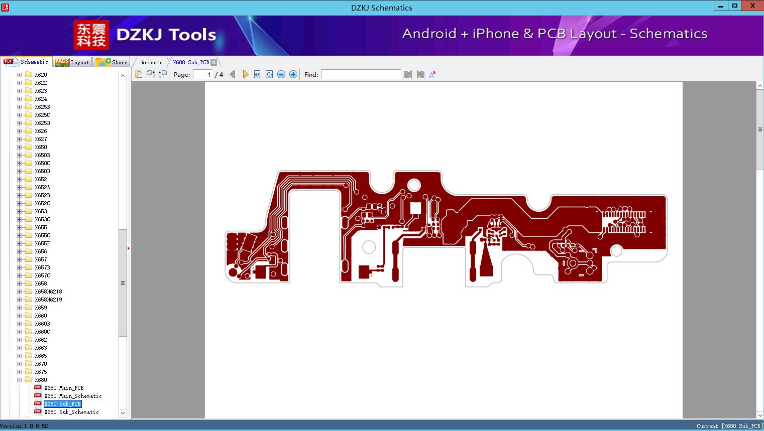 X680 Sub_PCB - X680 - INFINIX Schematic - DZKJ Schematics & PCB Layout
