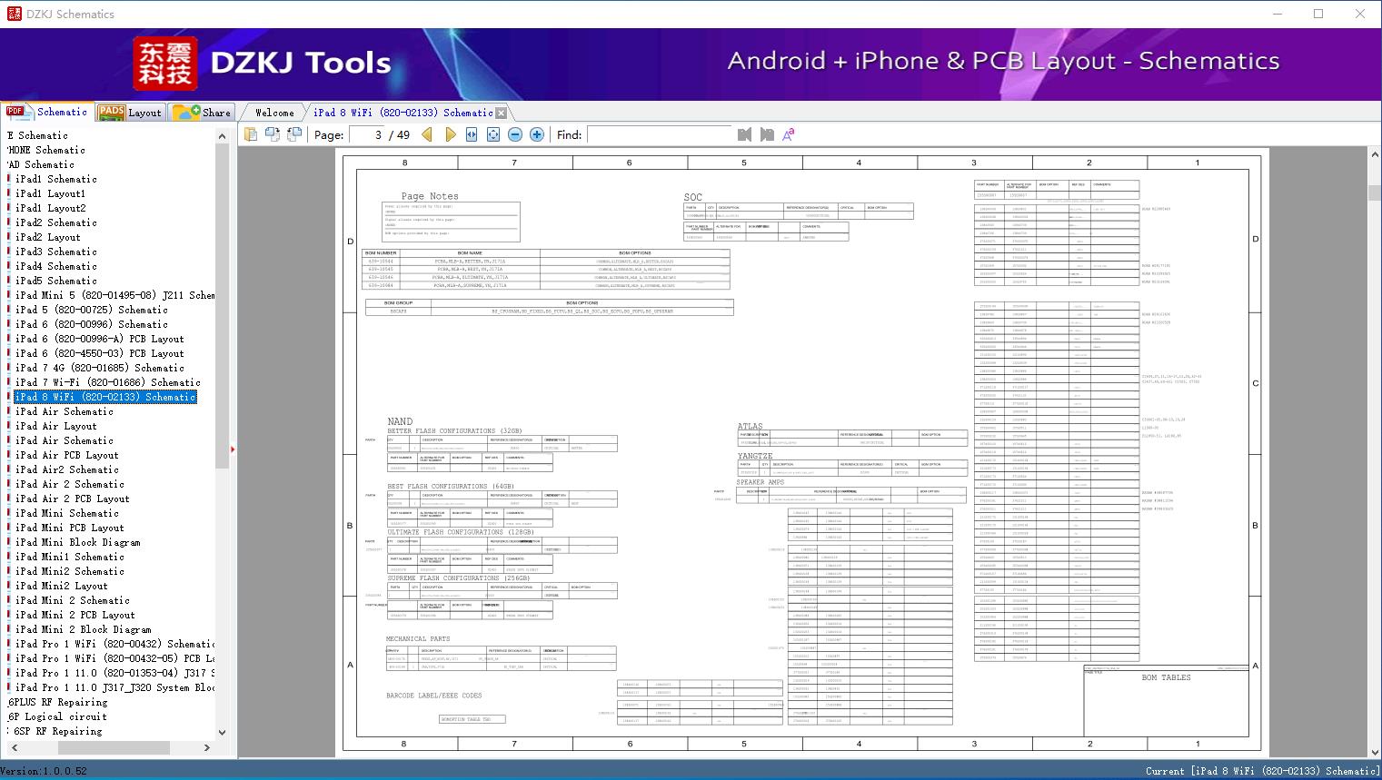 iPad 8 WiFi (820-02133) Schematic - IPAD Schematic - IPHONE Schematic ...