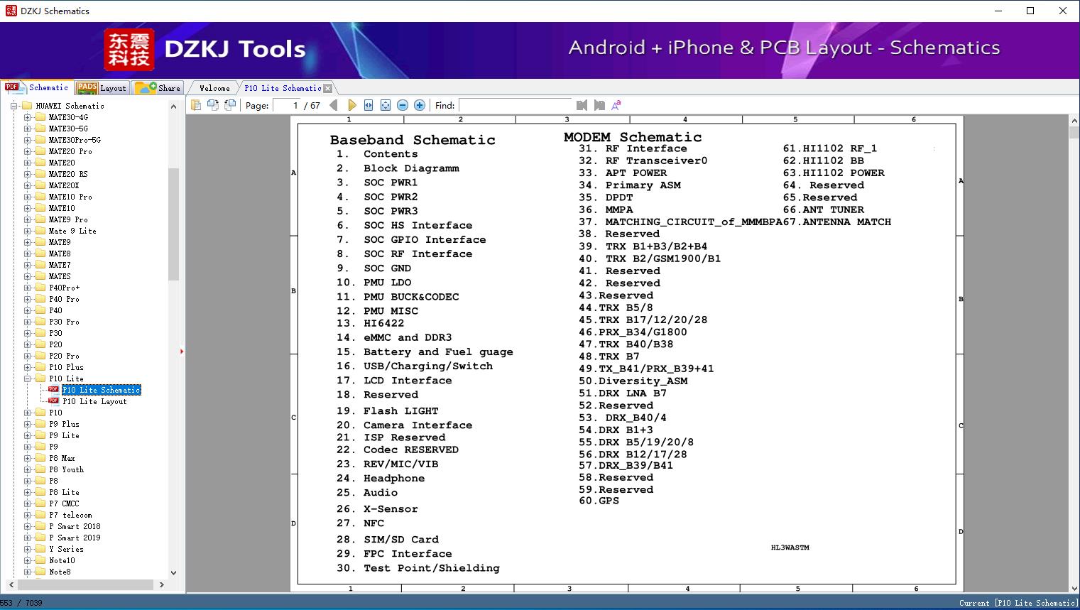 P10 Lite Schematic - P10 Lite - HUAWEI Schematic - DZKJ Schematics ...