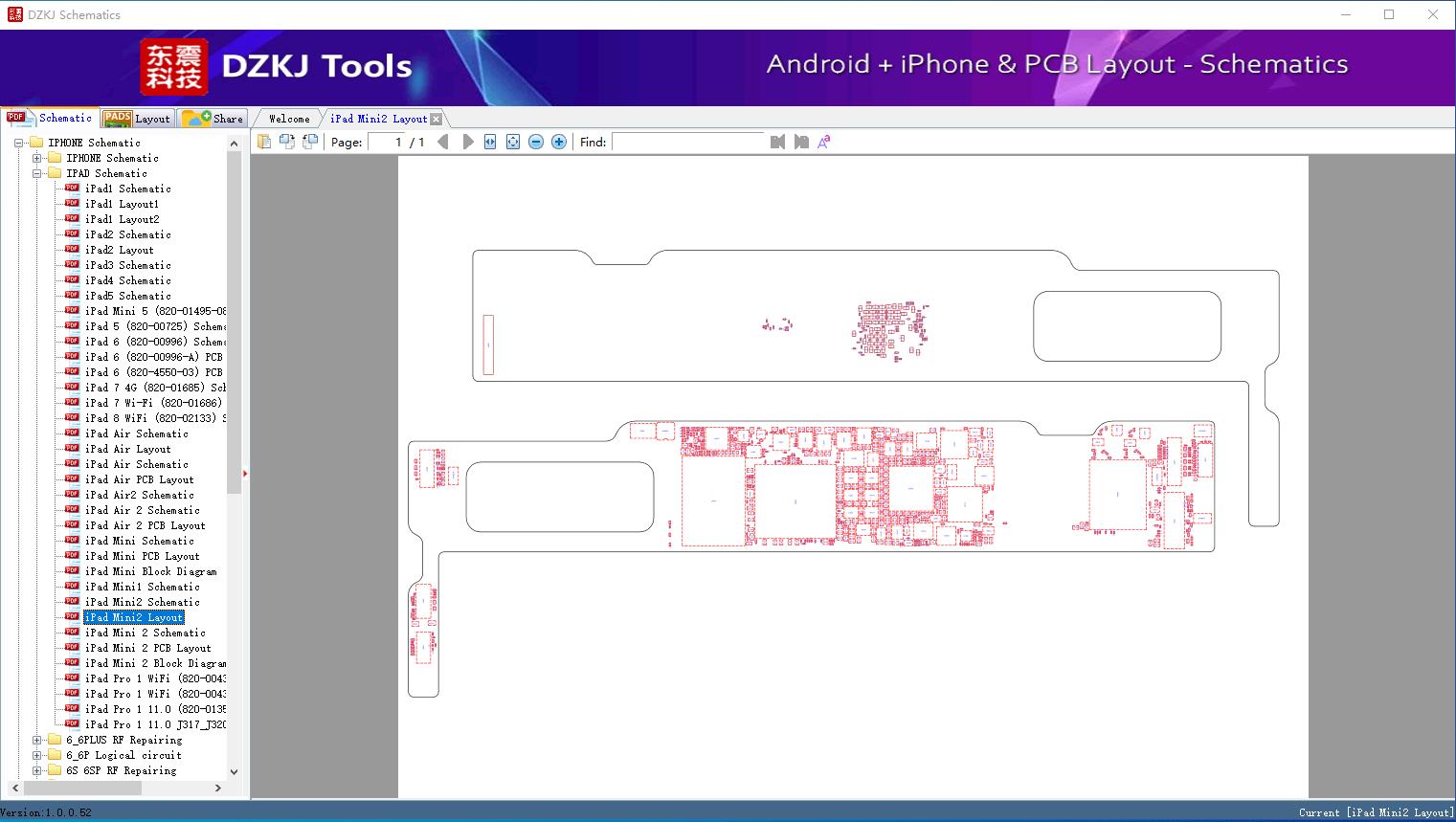 iPad Mini2 Layout - IPAD Schematic - IPHONE Schematic - DZKJ Schematics ...