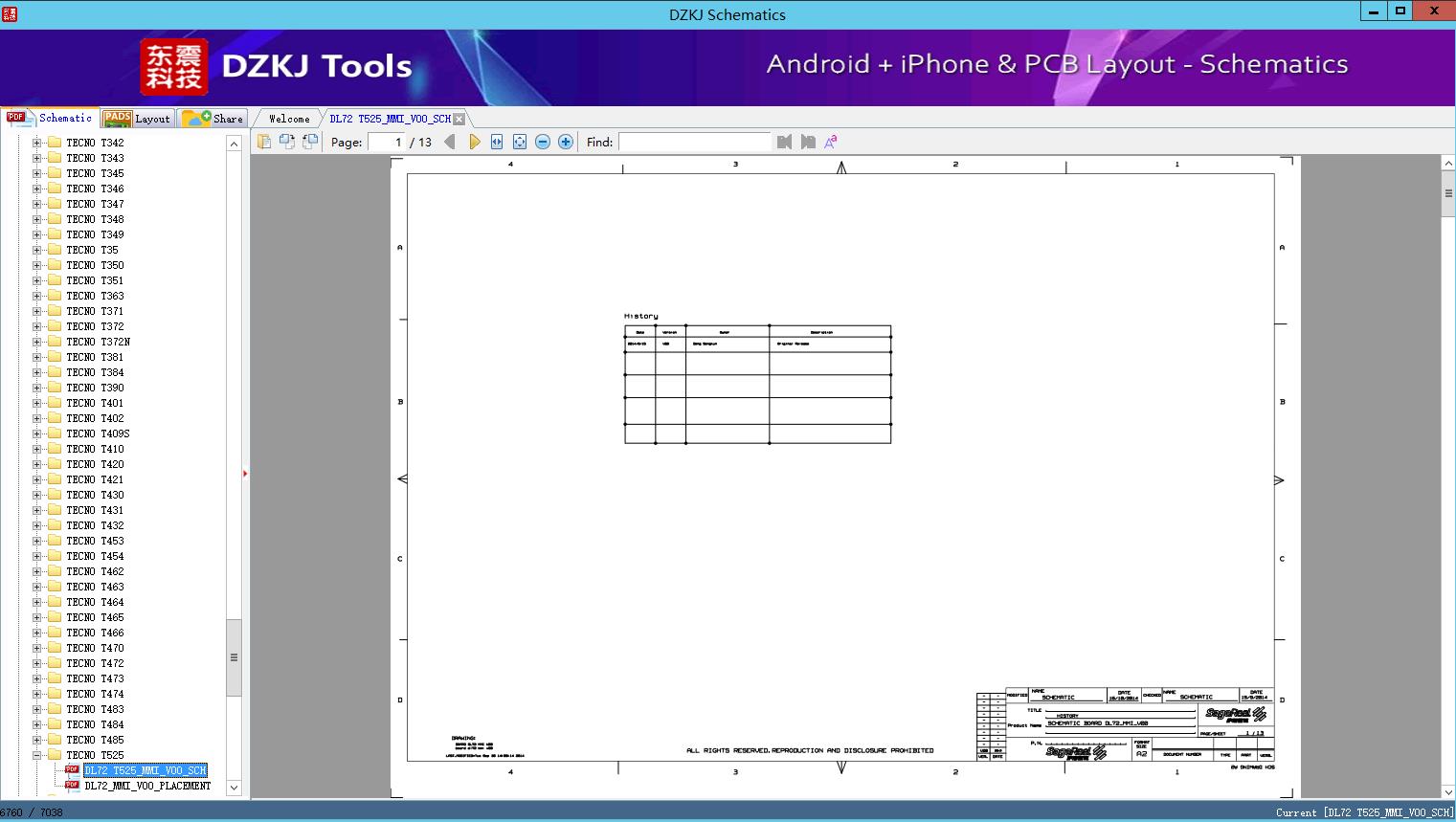 DL72 T525_MMI_V00_SCH - TECNO T525 - TECNO Schematic - DZKJ Schematics ...