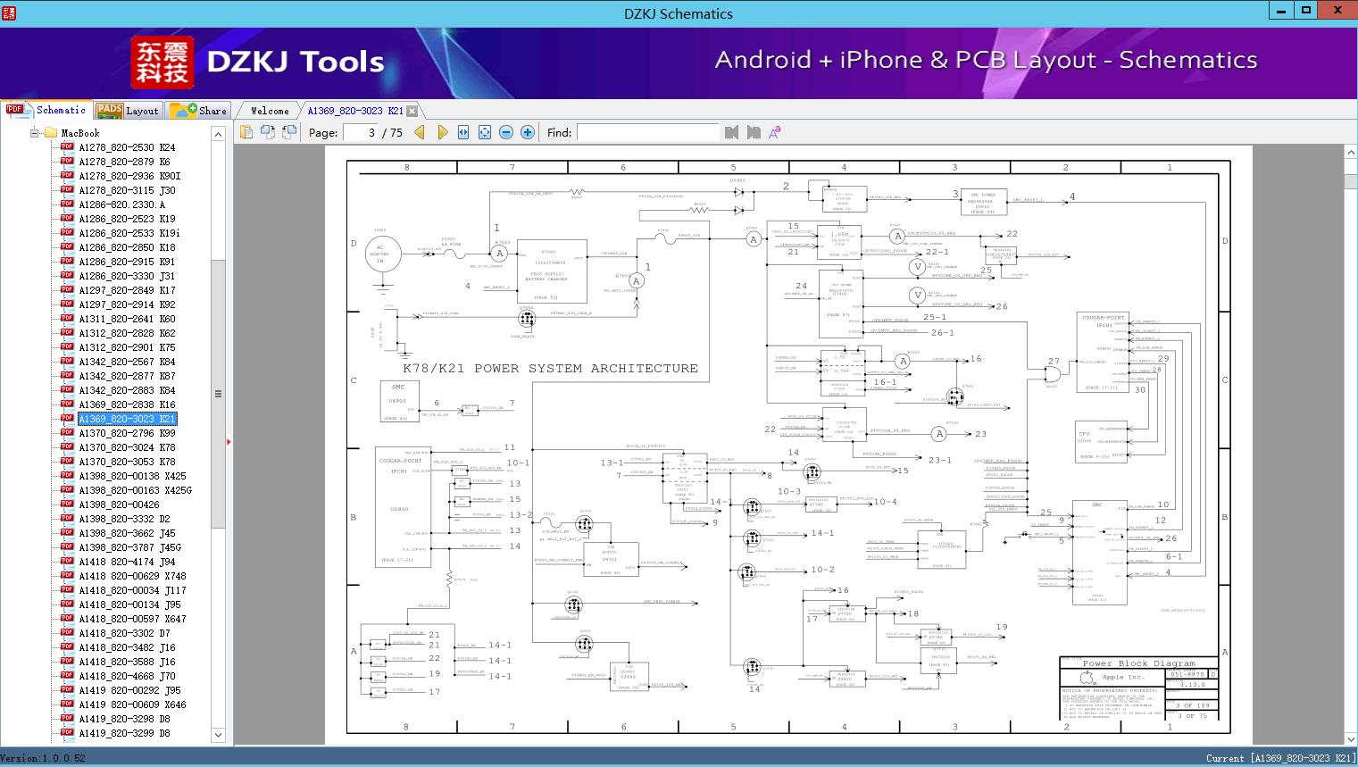 A1369_820-3023 K21 - MacBook - LAPTOPS Schematic - DZKJ Schematics ...