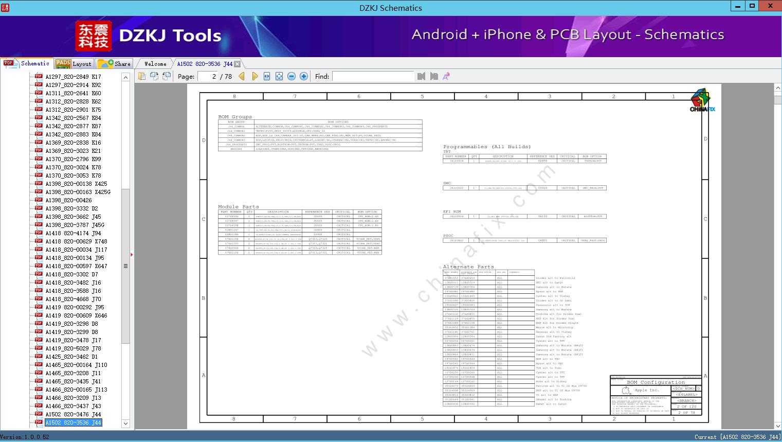 A1502 820-3536 J44 - MacBook - LAPTOPS Schematic - DZKJ Schematics ...
